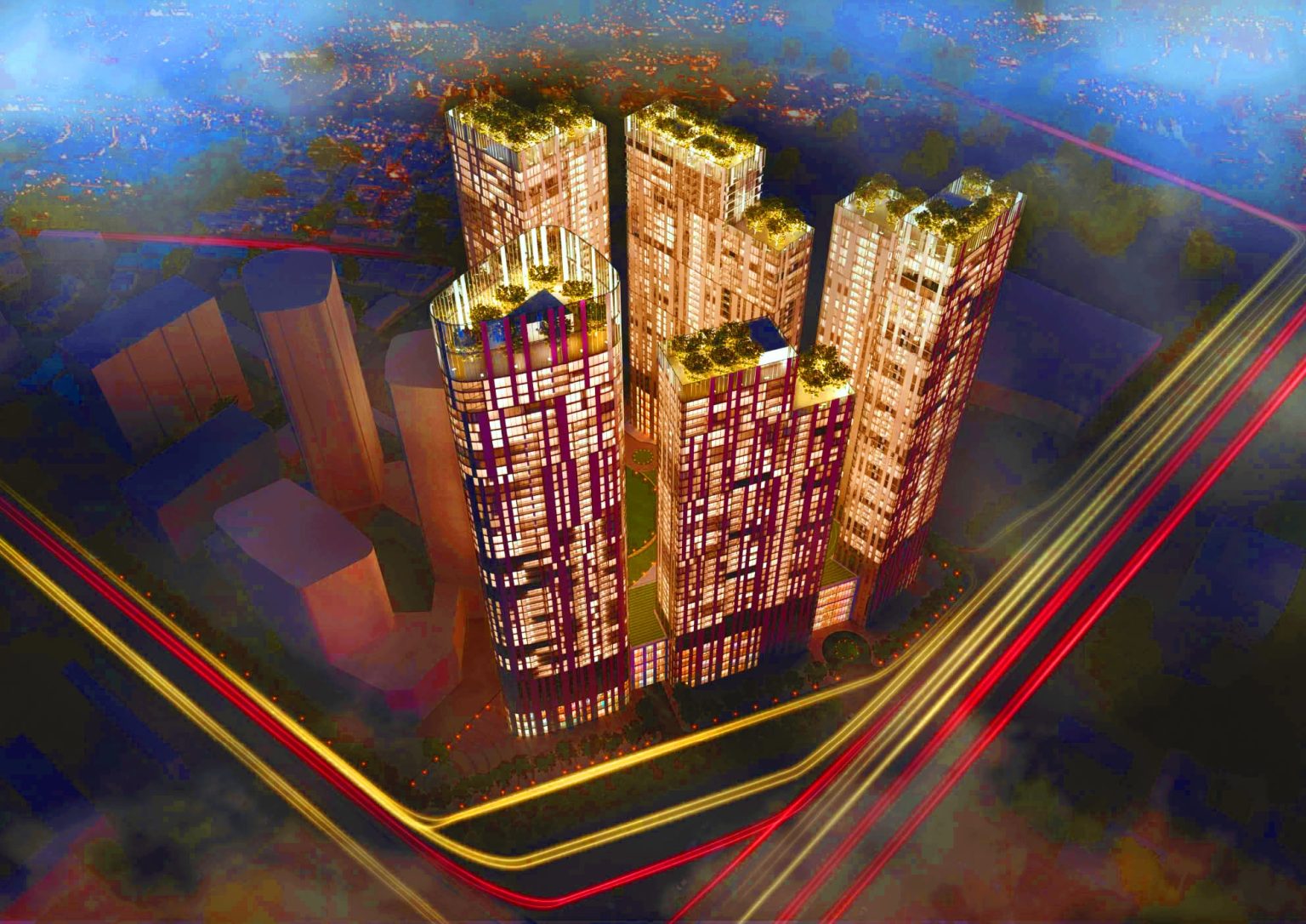 Mặt bằng Sun Feliza Suites - Kiến trúc hiện đại tại trung tâm Cầu Giấy